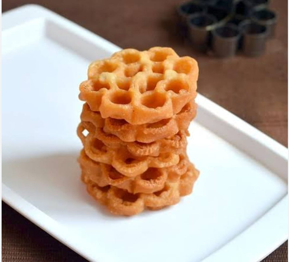 Gulabi Puvvulu Sweet / Gulabeelu / Rose Sweet – Andhras Food